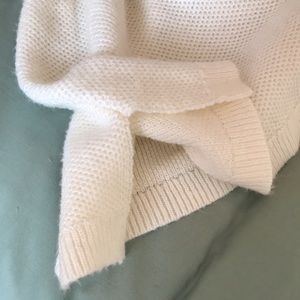 RW&CO. | Sweaters | Rwco Camber Grace Ivory Cinched Waist Acrylic Knit ...